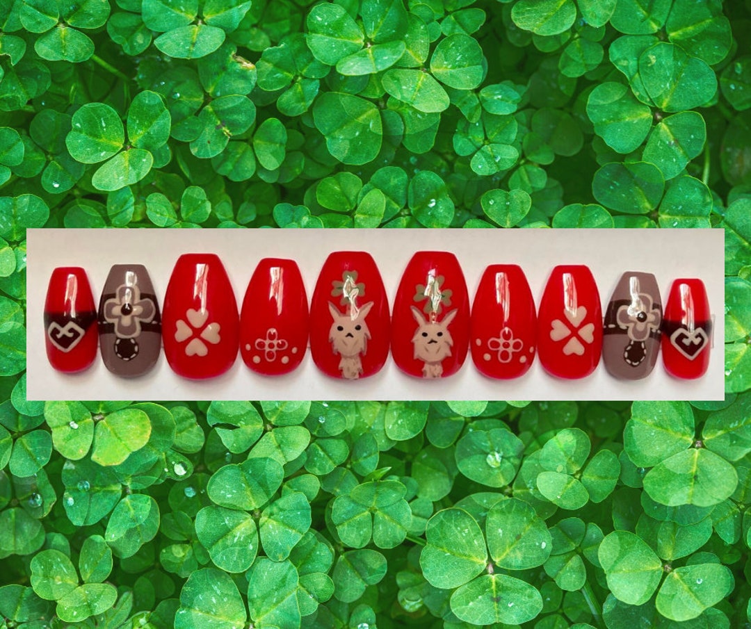 Video Game Inspired Nails - Etsy