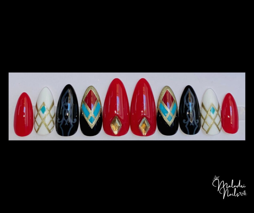 Kaveh Inspired Nails - Etsy