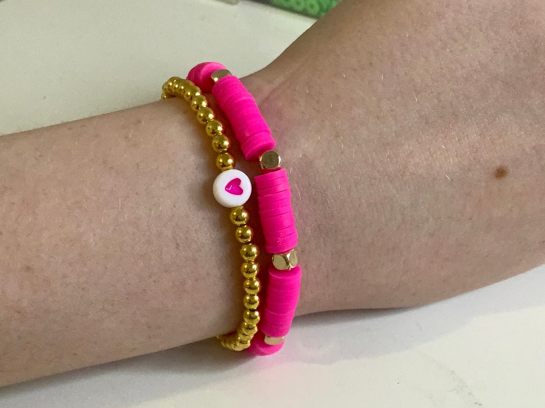 Preppy Pink Heart Stack! - Etsy