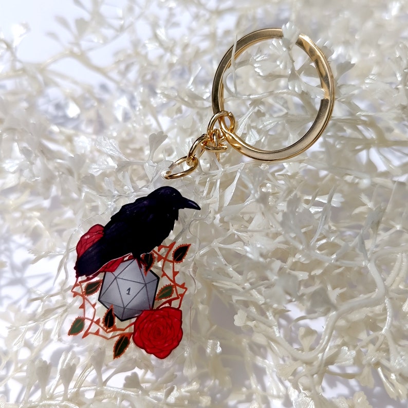 Keychain | Nat1 Raven - Etsy
