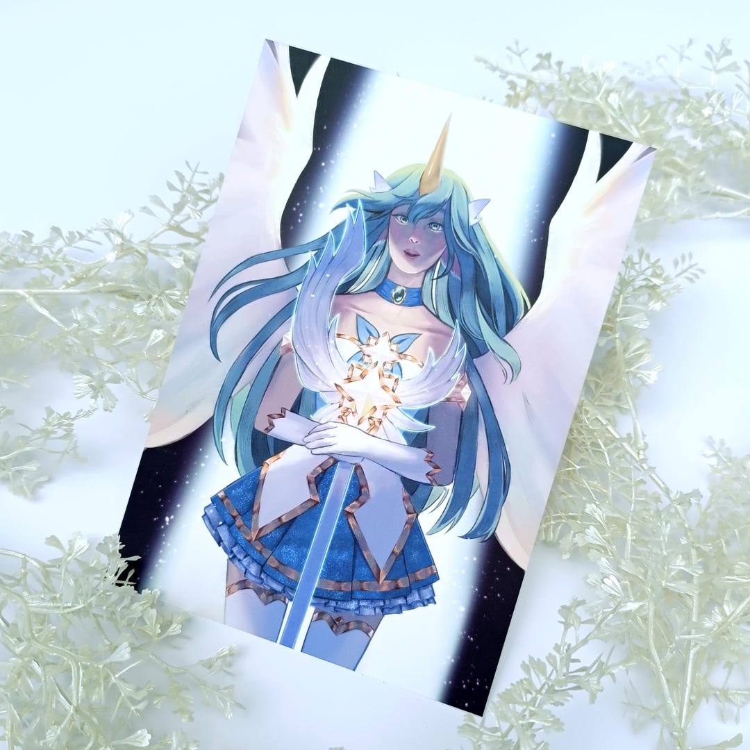 Print | Star Guardian Soraka - Etsy