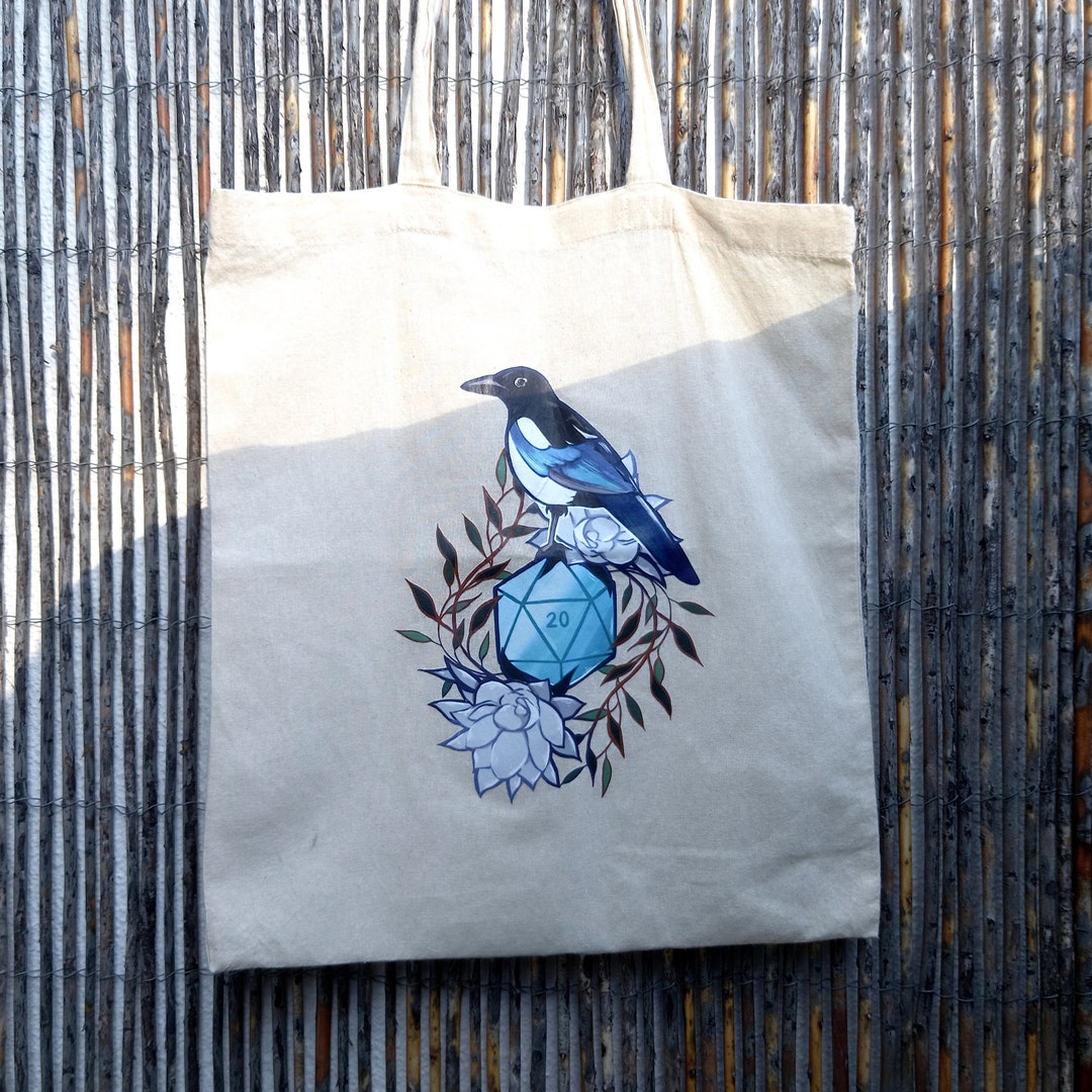 Totebag | Nat20 Magpie - Etsy