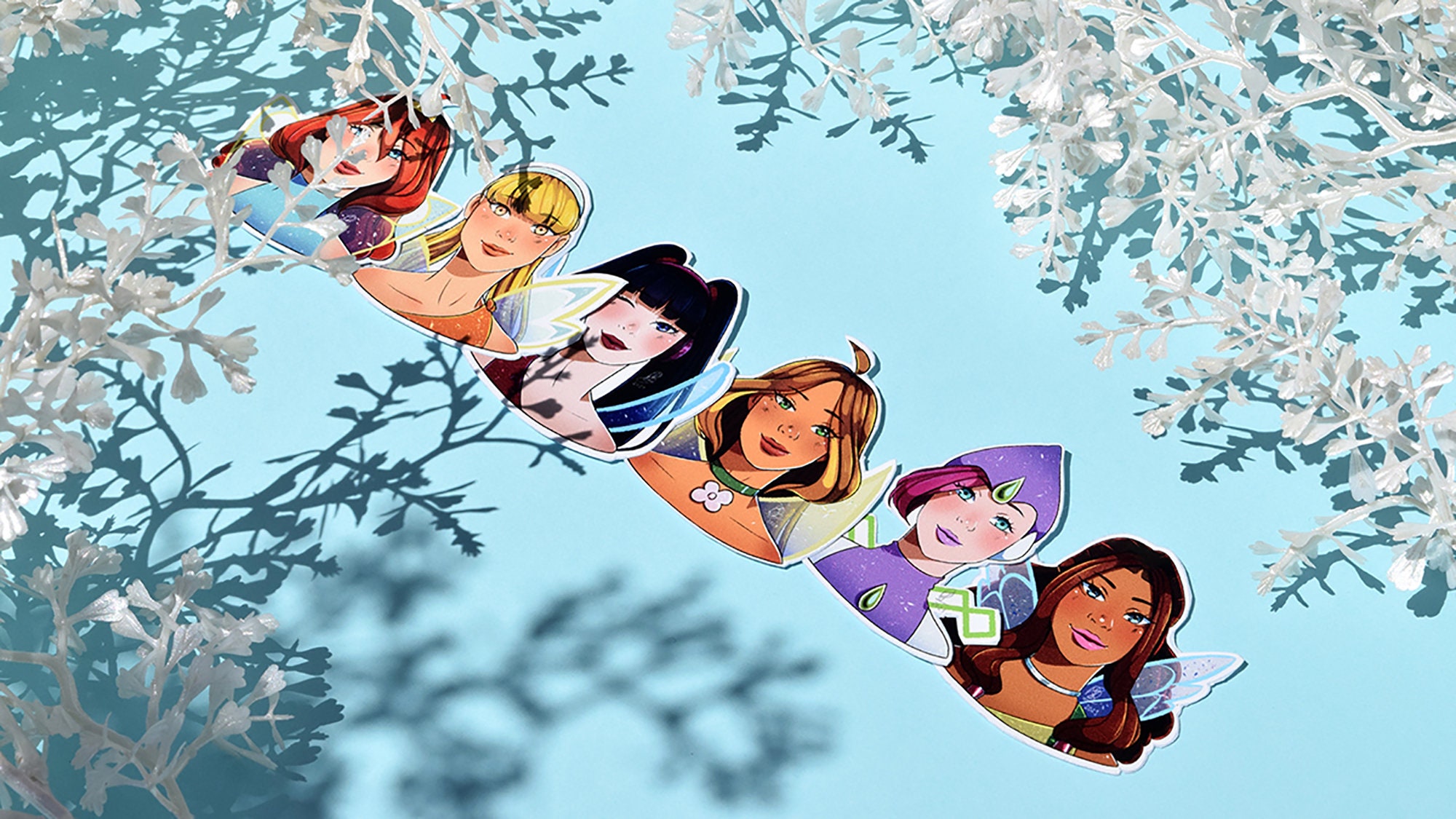 Winx club wall art - Etsy España