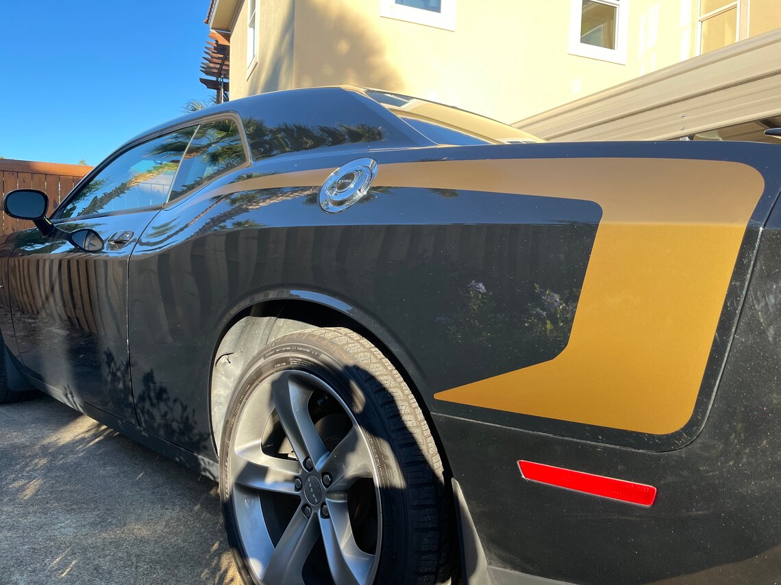 Dodge Challenger Rear Quarter Panel C Stripes Band Fit 2010-2021 (15 ...