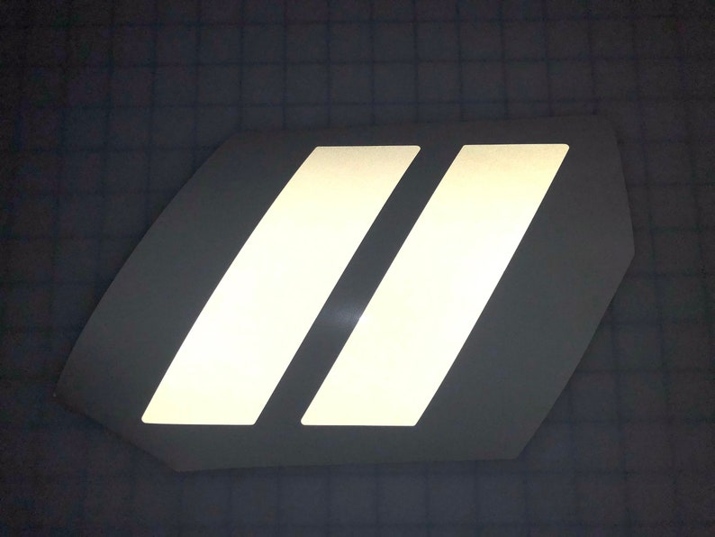 REFLECTIVE Dodge Hash Marks Decals Charger Hemi Muscle Car 1 - Etsy