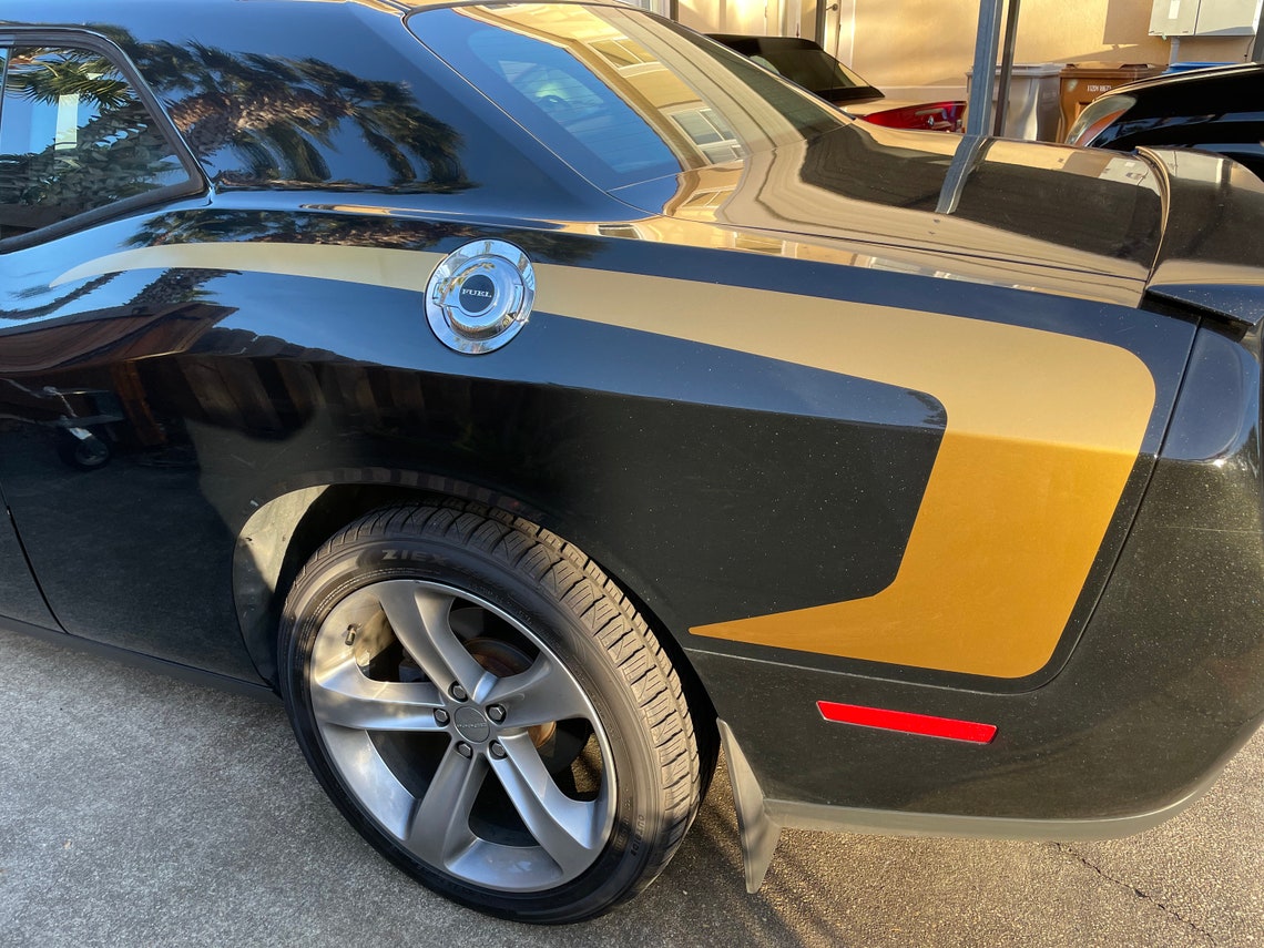 Dodge Challenger Rear Quarter Panel C Stripes Band Fit 2010-2021 (15 ...