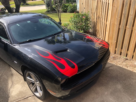 Flame Vinyl Graphic 15 Colors Universal Fit 12 X | Etsy