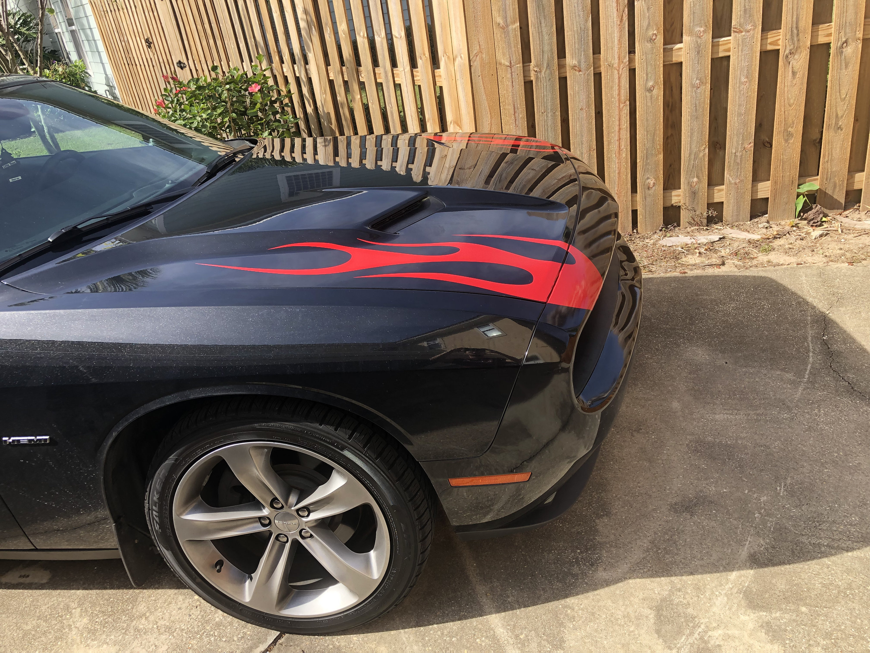 Flame Vinyl Graphic 15 Colors Universal Fit 12 X | Etsy