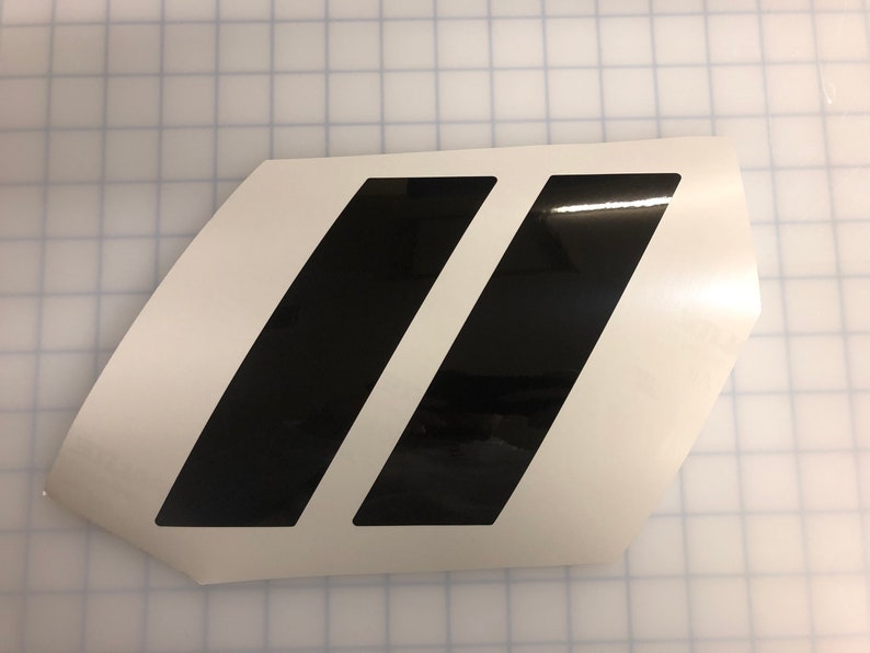 REFLECTIVE Dodge Hash Marks Decals Charger Hemi Muscle Car 1 Size Fits ...