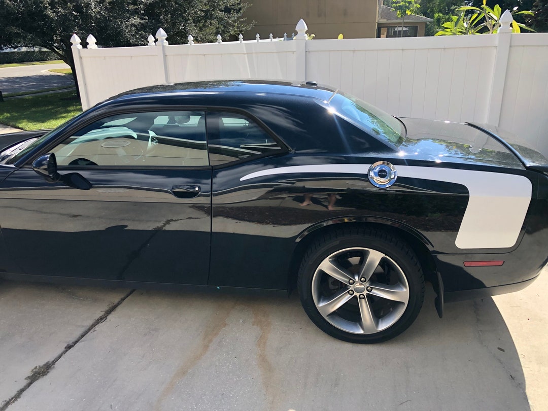 Dodge Challenger Rear Quarter Panel Hockey Stripes Band Fit 2008-2021 ...