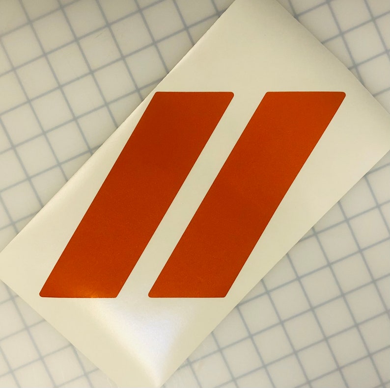 REFLECTIVE Dodge Hash Marks Decals Charger Hemi Muscle Car 1 Size Fits ...