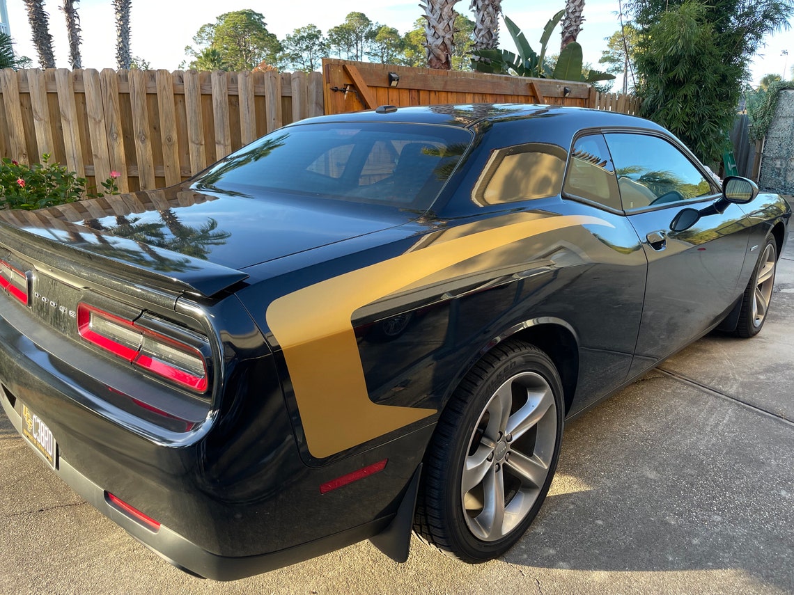 Dodge Challenger Rear Quarter Panel C Stripes Band Fit 2010-2021 (15 ...