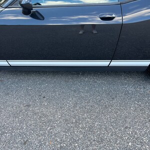 Dodge Challenger Rocker Panel Stripes Fit 2010-2022 (15 Colors) Pre-cut ...