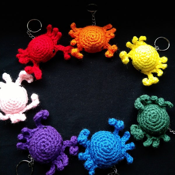Crochet Keychain - Etsy