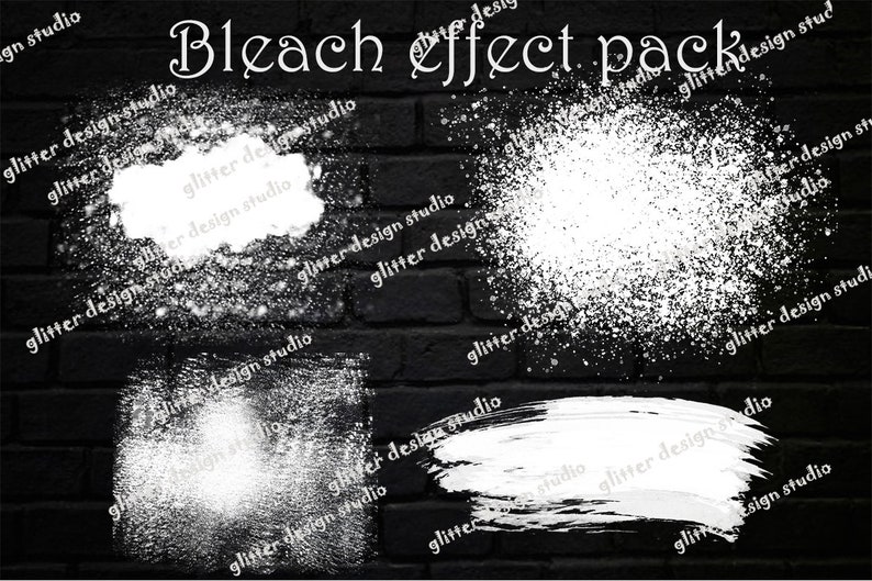 Bleach Effect Pngbleached Effect Design Sublimation Bleach | Etsy