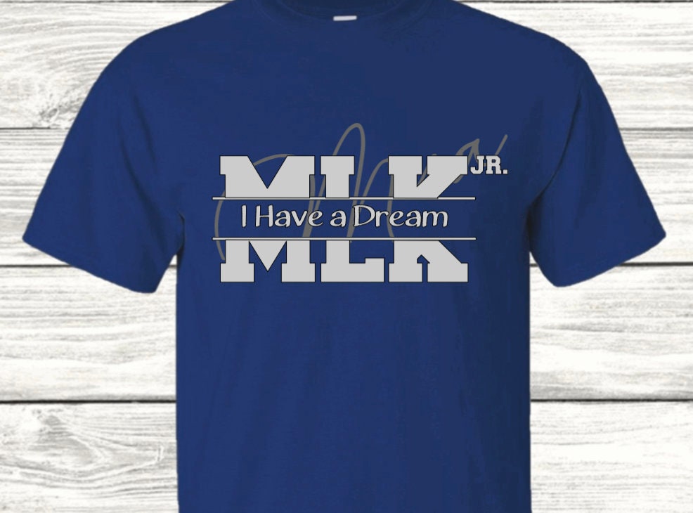 I Have A Dream MLK Monogram Svg Png/mlk Bday Svg/martin Luther King Jr ...