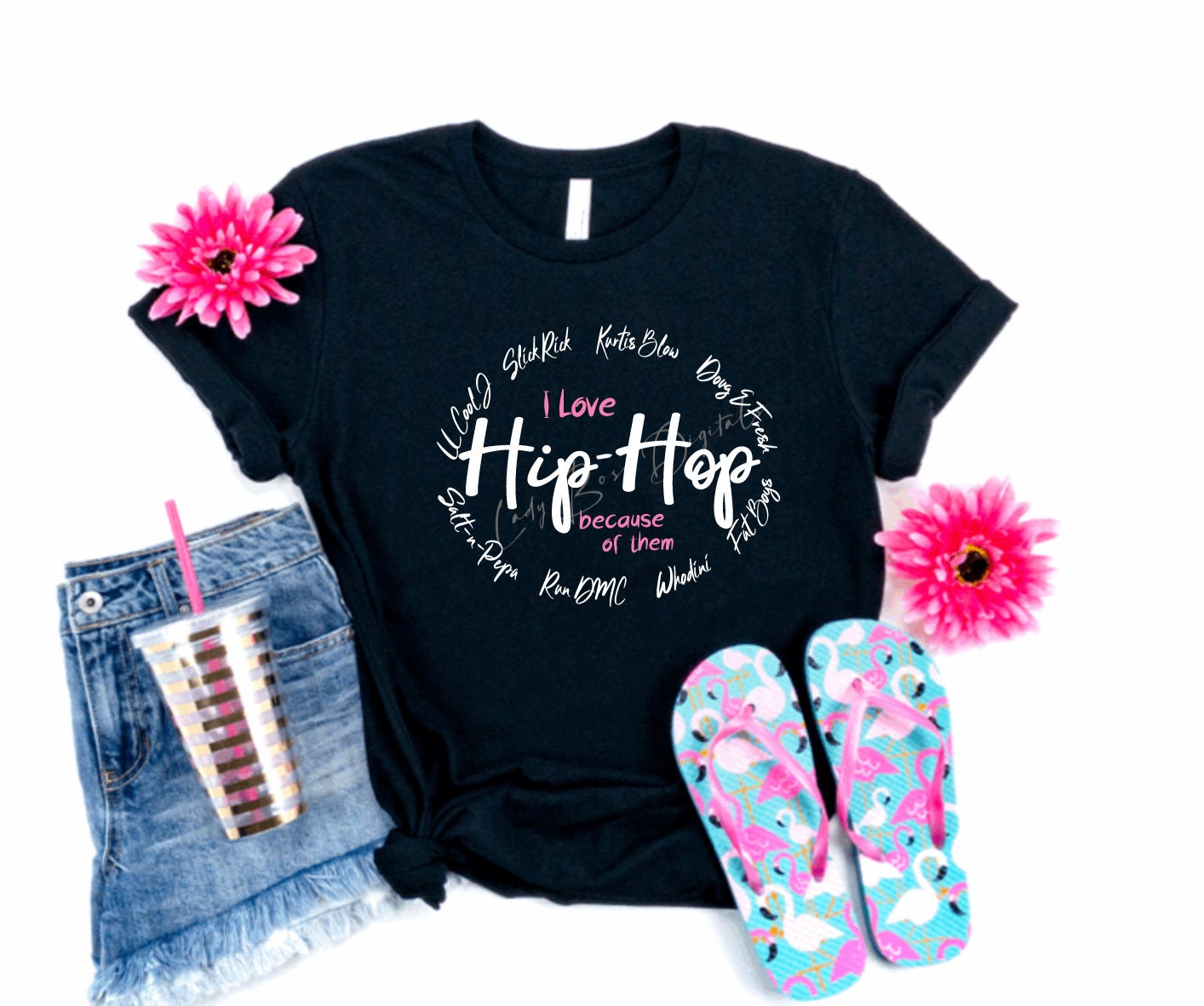 I Love Hip Hop Because of Them Whodini Run DMC Kurtis Blow Slick Rick ...