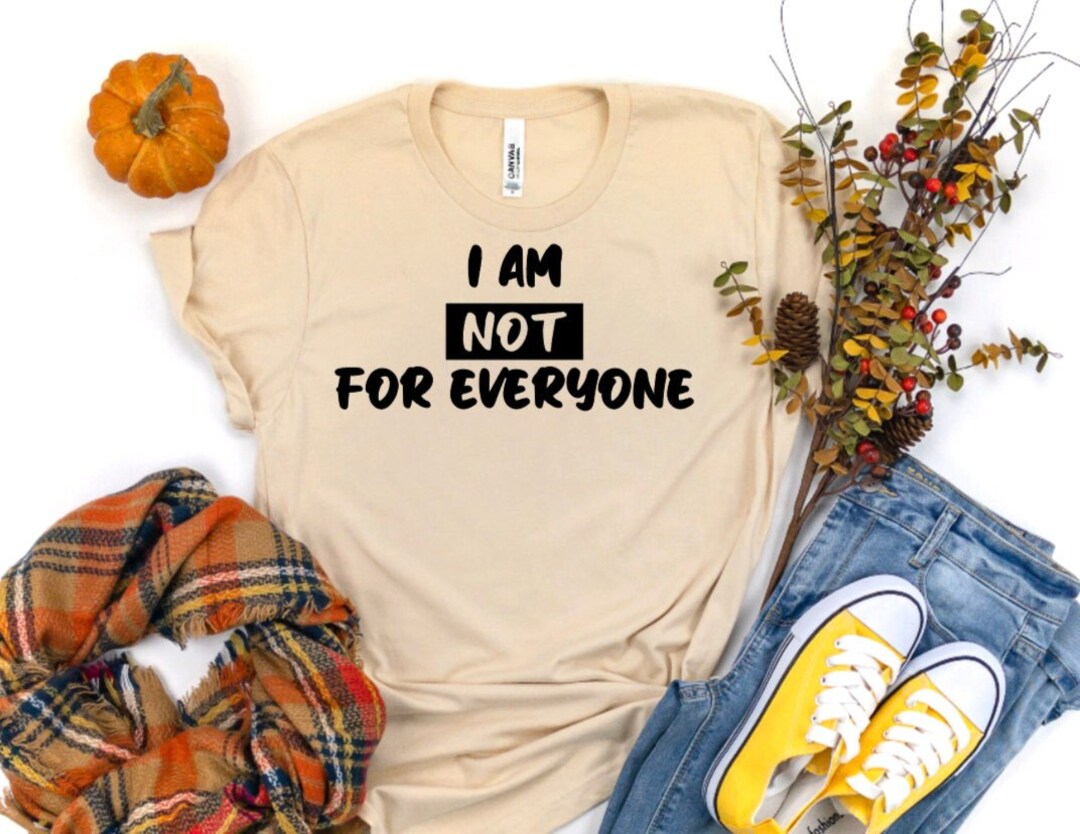 I Am Not for Everyone Svg Png/funny Svg/introvert Svg Png Cut File ...