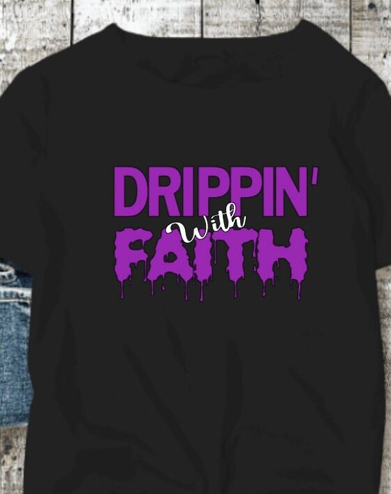 Dripping With Faith SVG, Trust God SVG, Spiritual SVG, God is All ...