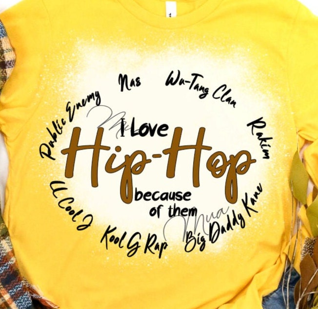 I Love Hip Hop Public Enemy Rakim Kool G Rap Wu-tang Clan Big Daddy ...