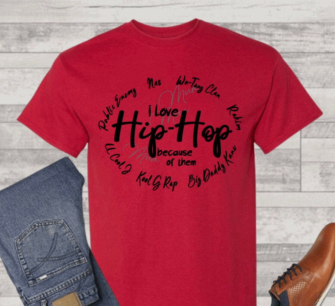 I Love Hip Hop Public Enemy Rakim Kool G Rap Wu-tang Clan Big Daddy ...