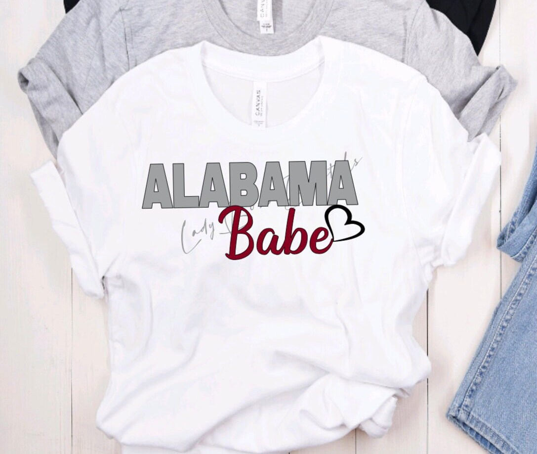 Alabama Babe Svg Png Dxf/bama Girl Svg Png/i Love Bama/alabama Svg Png ...