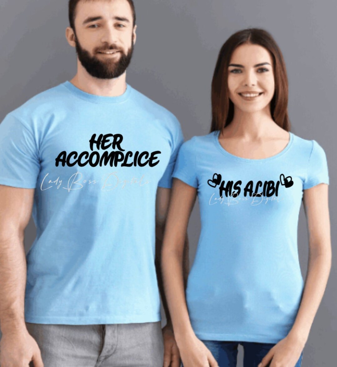Her Accomplice His Alibi Svg Png/funny Cute Couple SVG Png/matching ...
