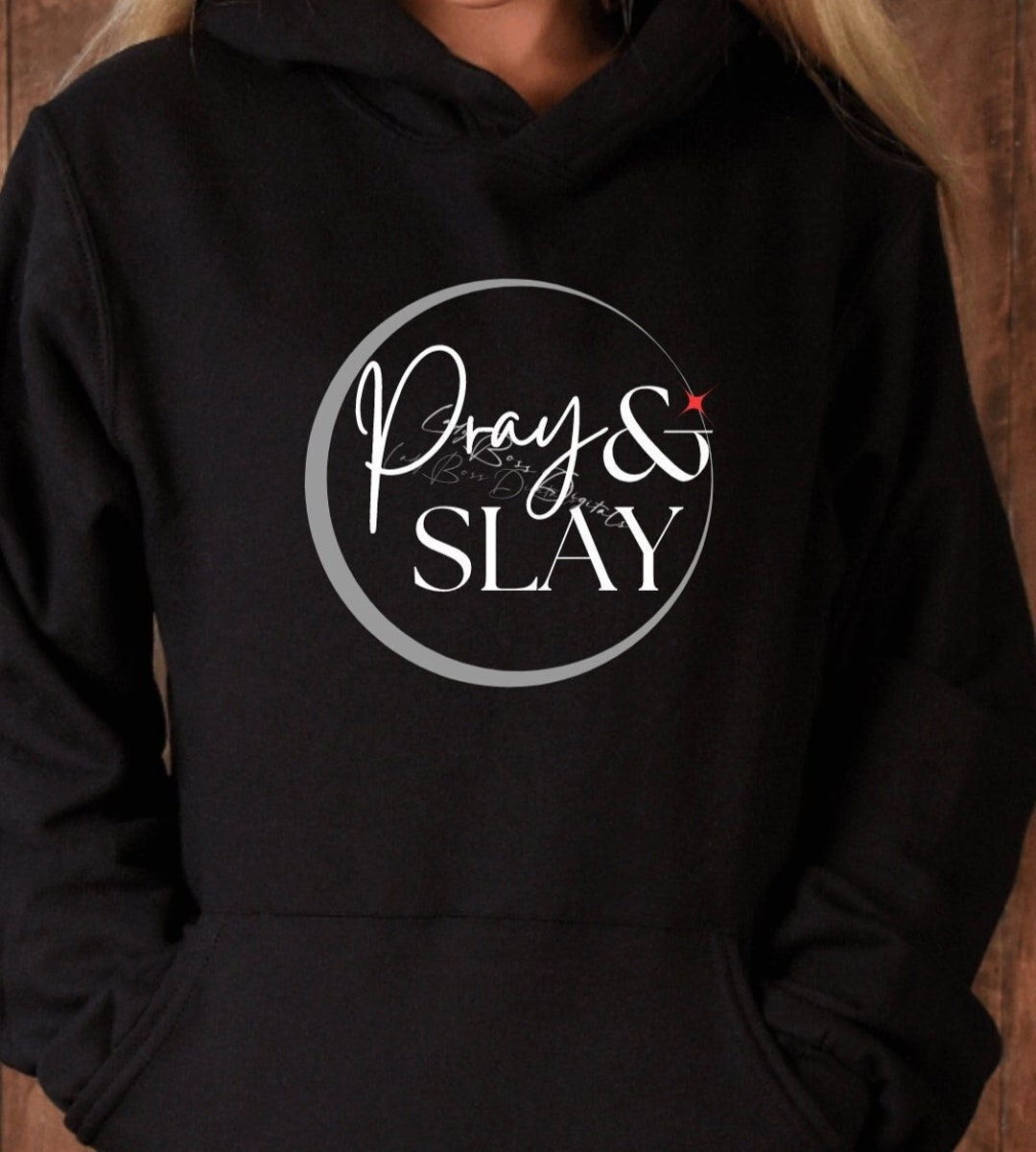 Pray and Slay Svg Png/trust God Svg/spiritual Svg/woke up Like This Png ...