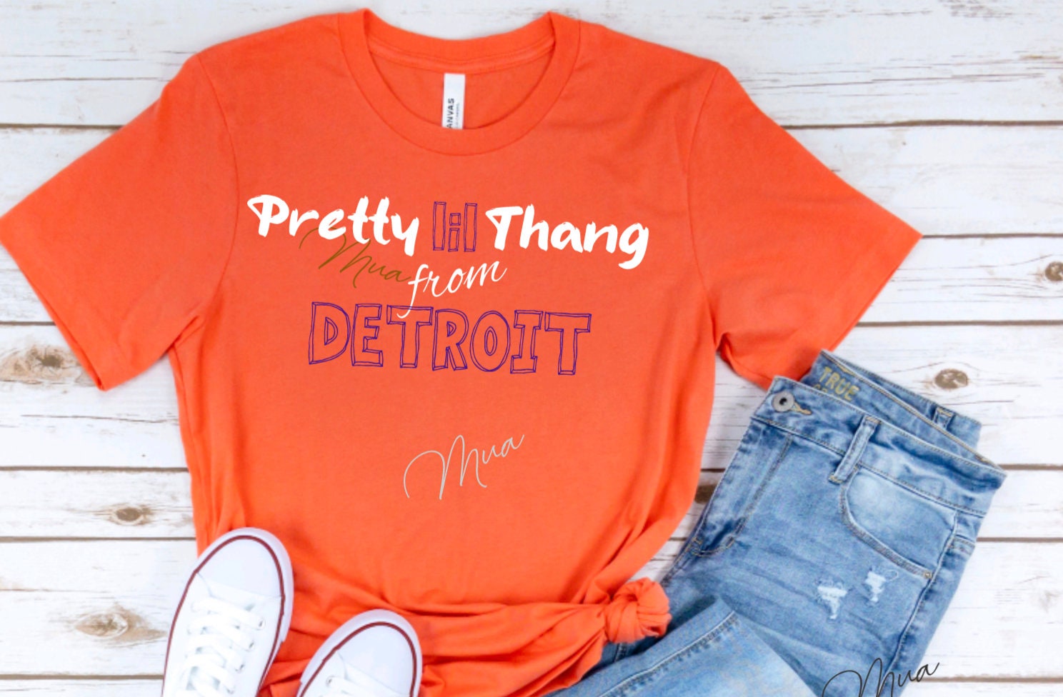 Pretty Lil Thang From Detroit Svg Png//choose You/positive - Etsy