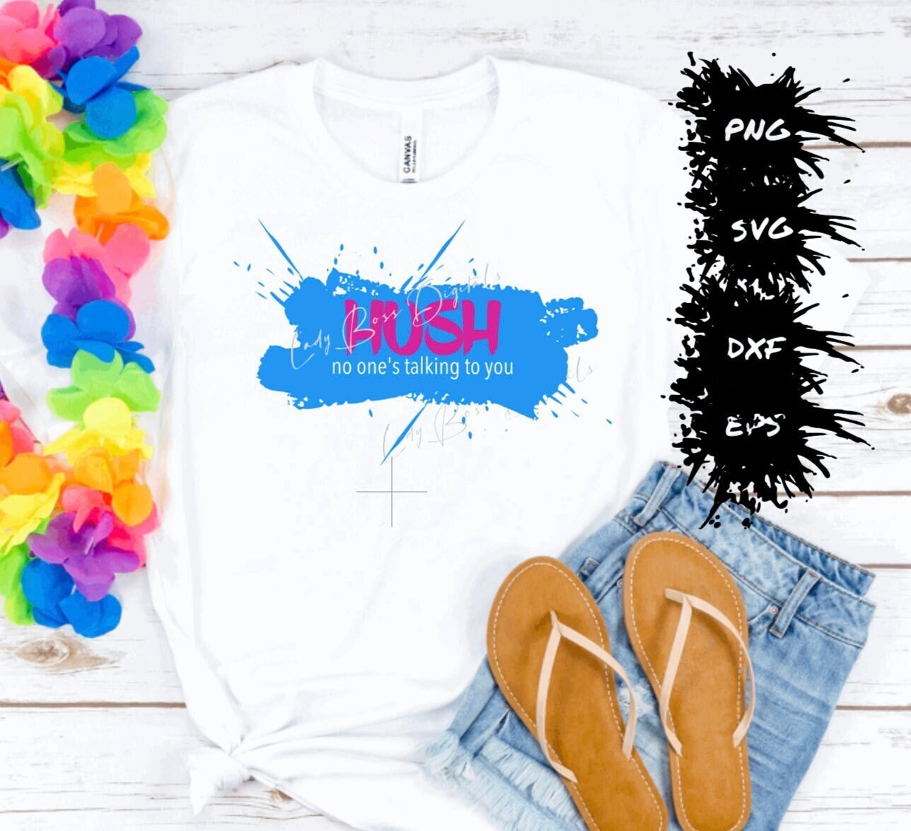 Hush No One is Talking to You SVG Png Eps/you Talk to Much Svg Be Quiet ...