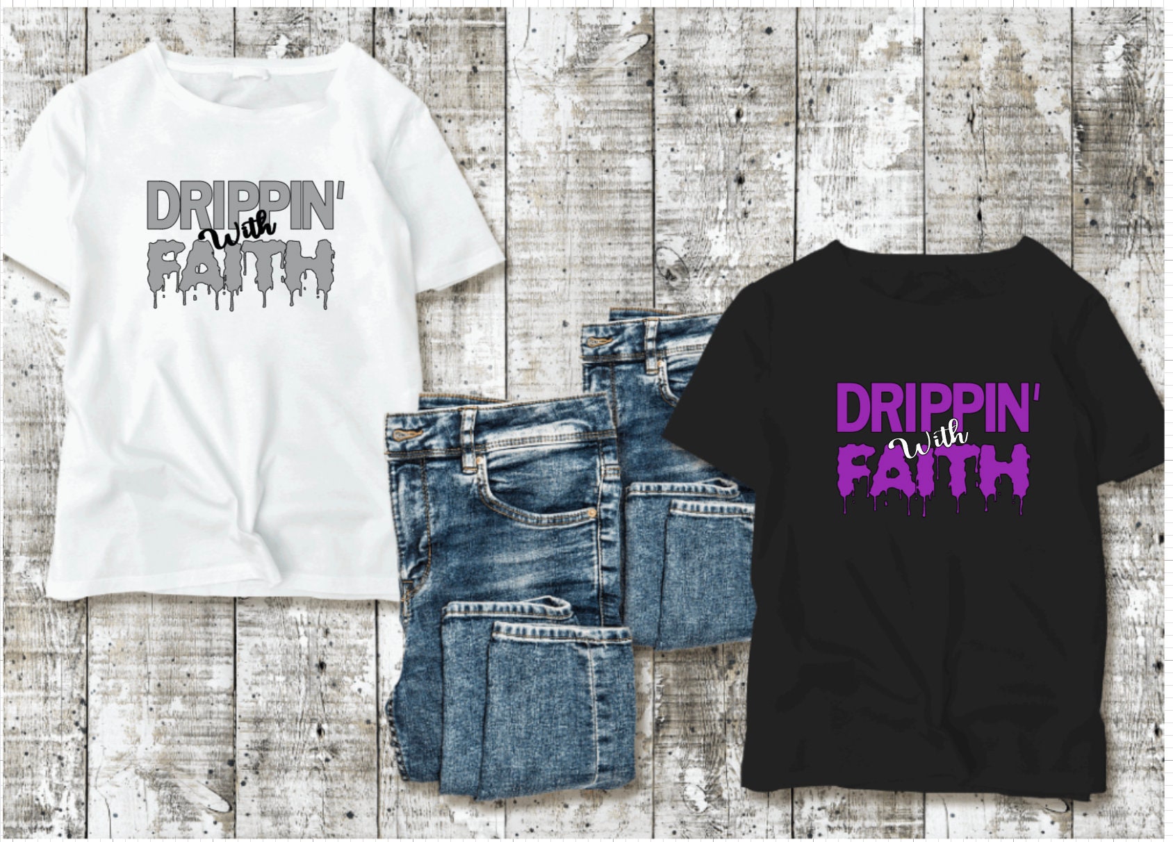 Dripping With Faith SVG, Trust God SVG, Spiritual SVG, God is All ...
