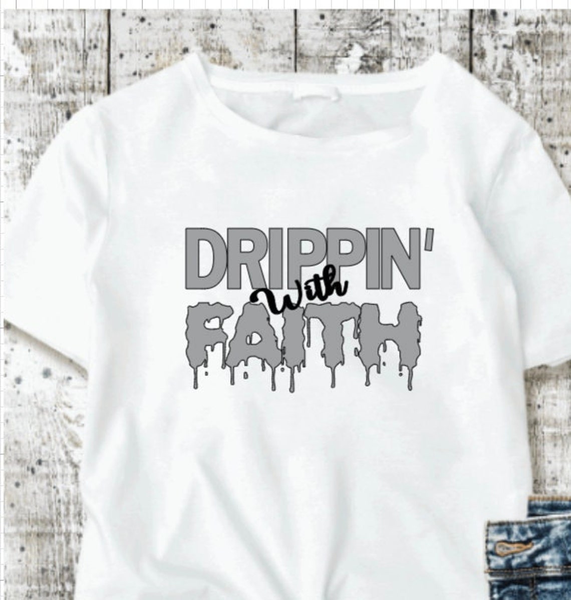 Dripping With Faith SVG Trust God SVG Spiritual SVG God is - Etsy