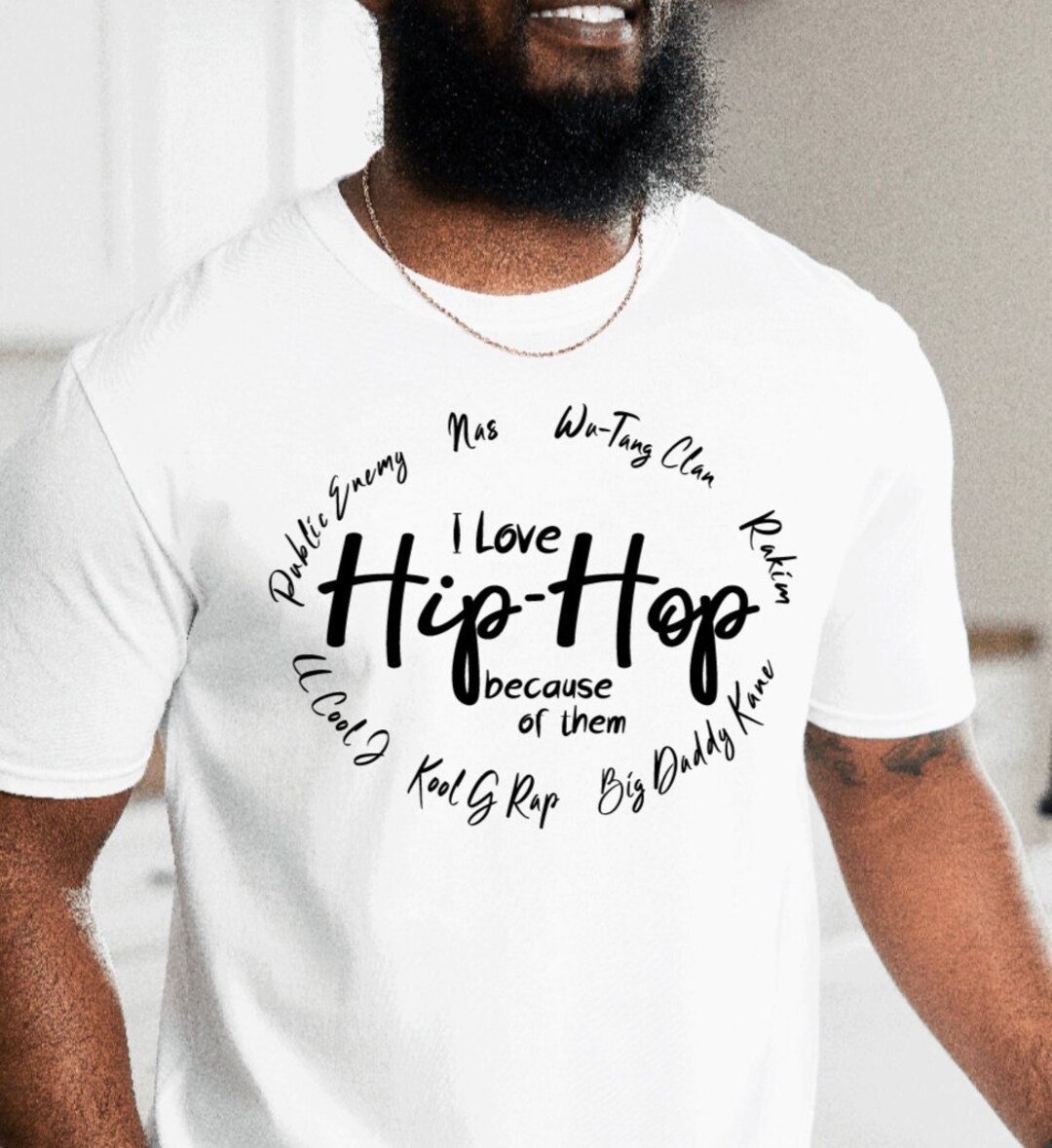 I Love Hip Hop Public Enemy Rakim Kool G Rap Wu-tang Clan Big Daddy ...