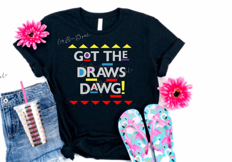 Got the Draws Dawg Svg Png/martin TV Show Svg Png/black Sitcom Svg Png ...