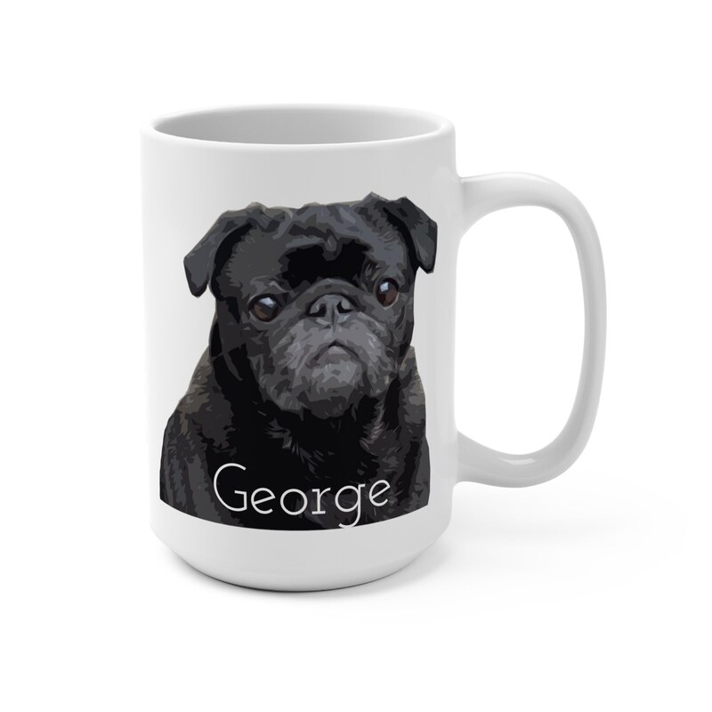 Pug Mugs - Etsy