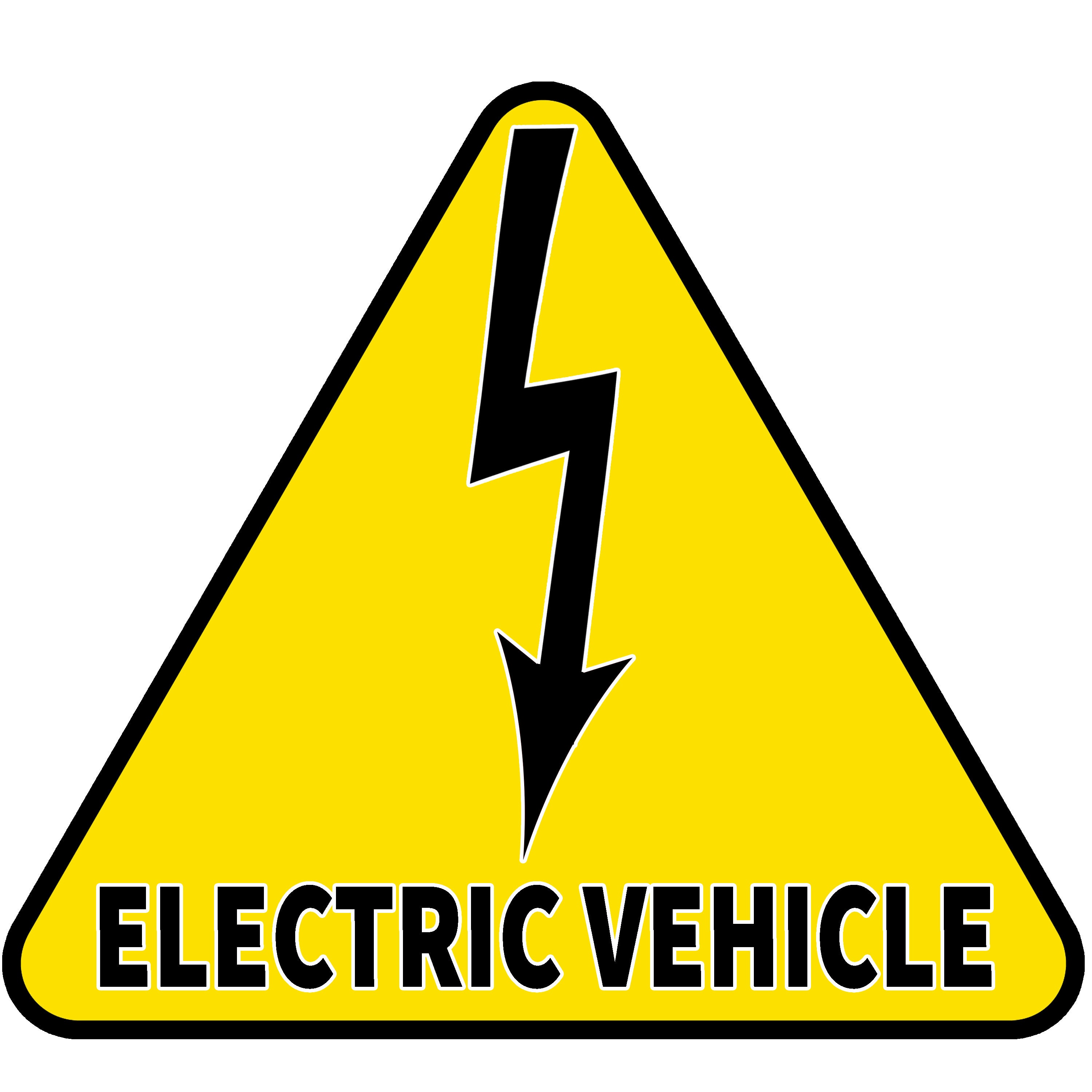 EV and Battery Backup Fire Safety Sticker | 3" - Etsy