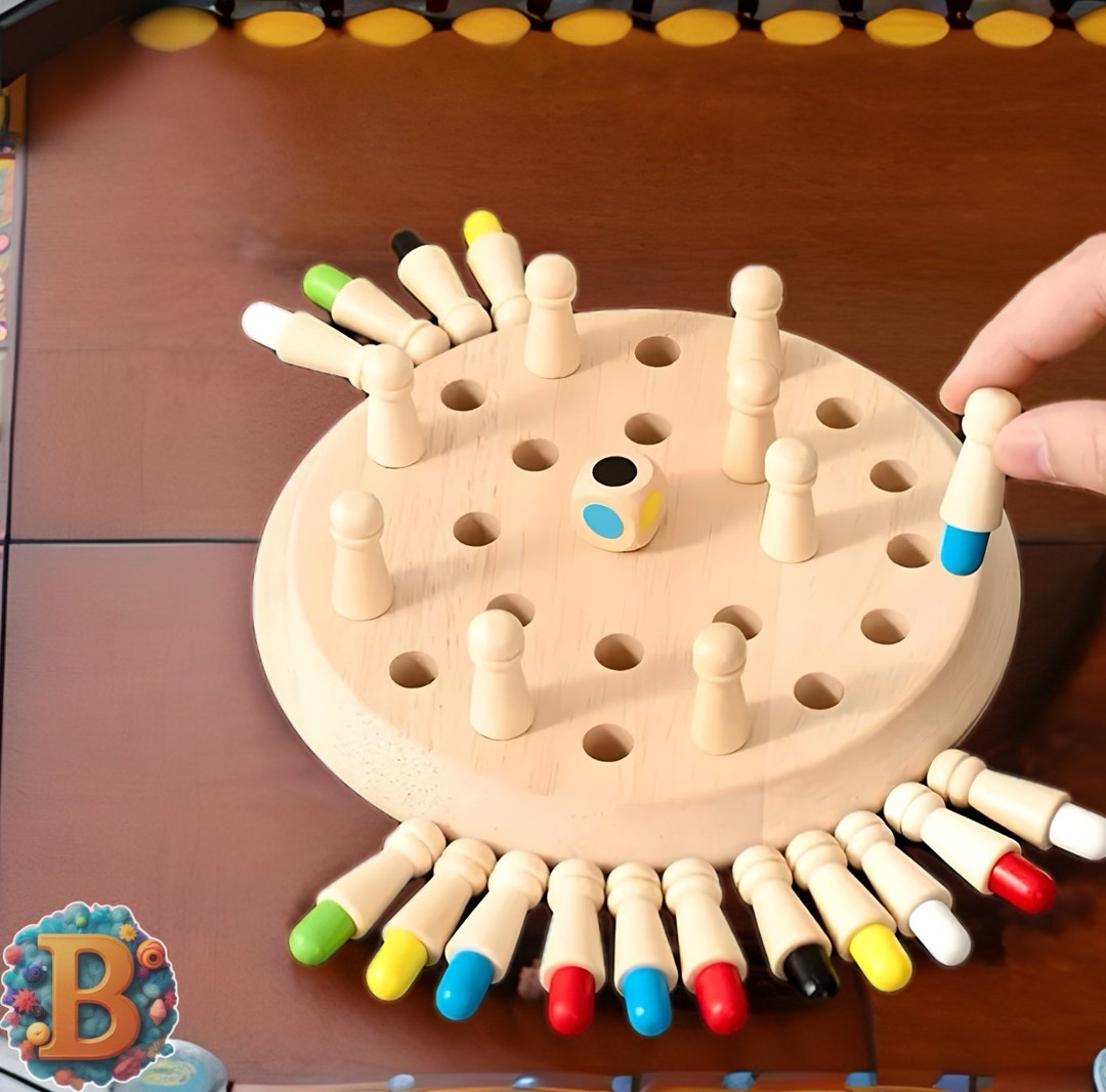 Memory Matchstick Chess Game, Educational Intelligent Logic Game and ...