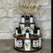 Large Two Tier Shot Cake/ / 21st Birthday Gift // Mini Liquor Bottle ...