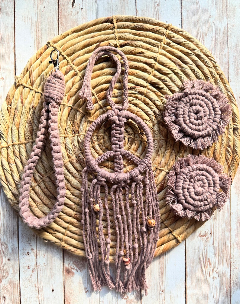 Macrame Boho Decor Boho Decor Car Decor Boho Car Decor - Etsy