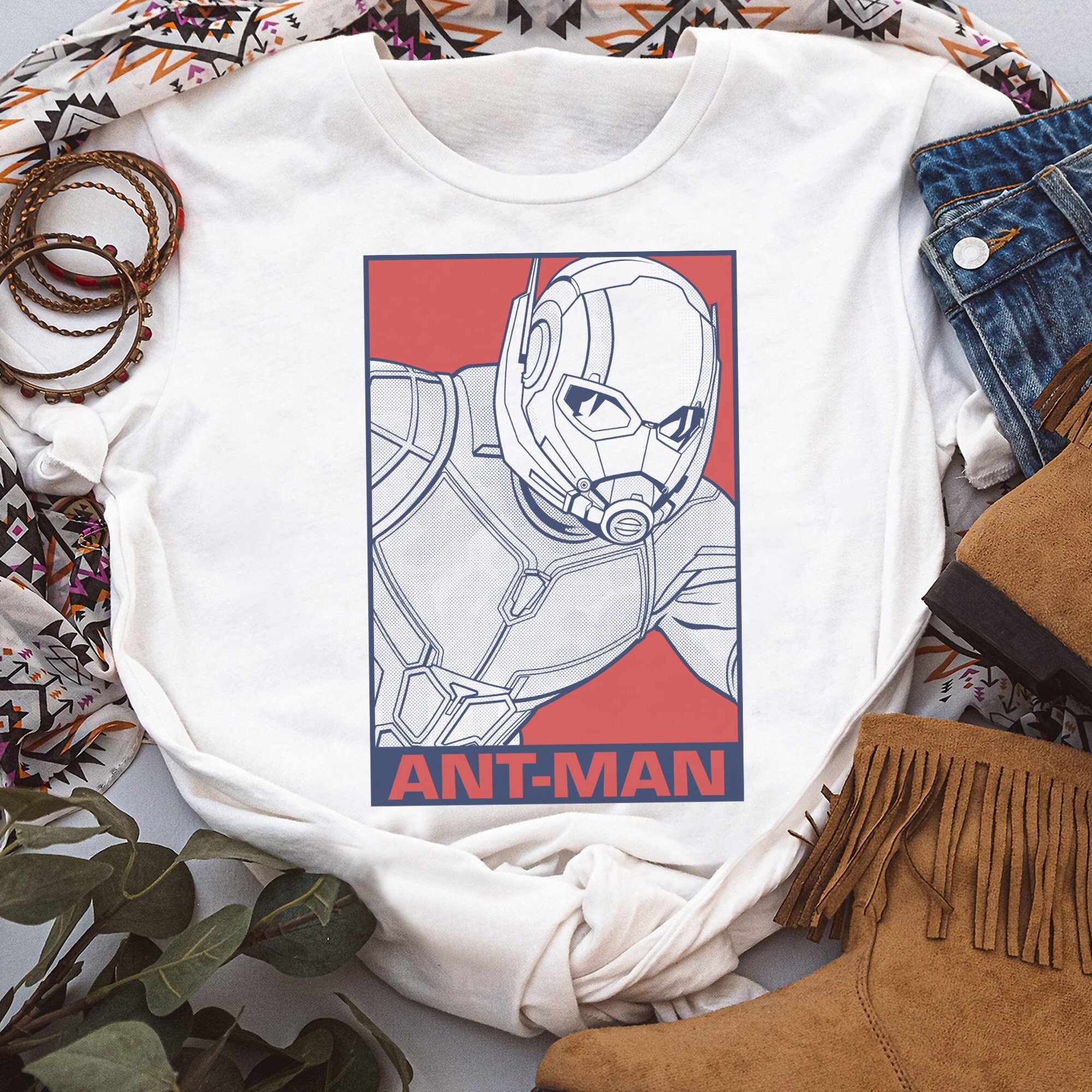 Marvel Avengers Endgame Ant-Man Pop Art Shirt, MCU Fans Gift