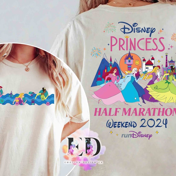 Rundisney Princess Marathon 2024 - Etsy