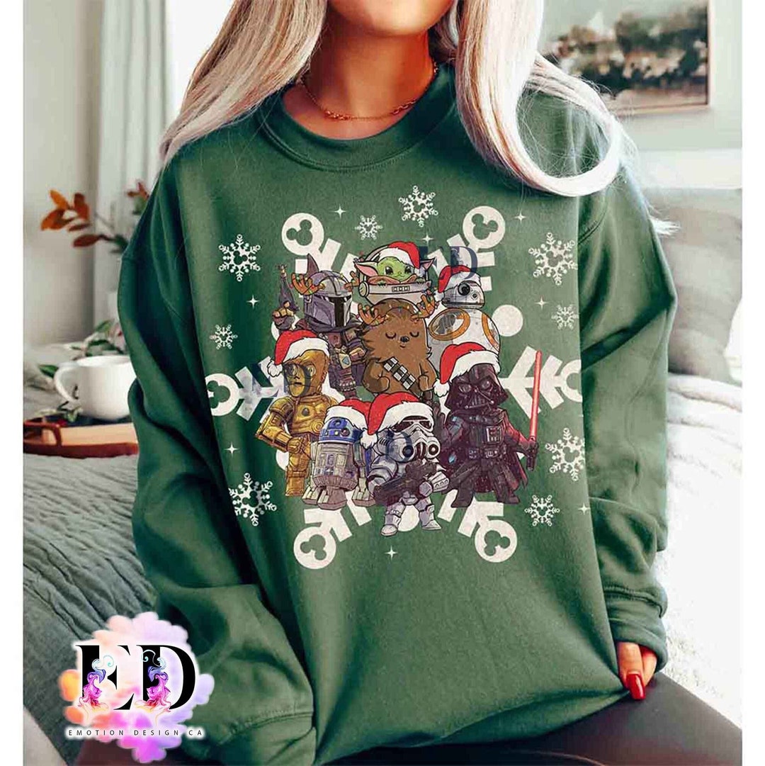 Cute Droids Darth Vader Stormtrooper Chewbacca Christmas - Etsy