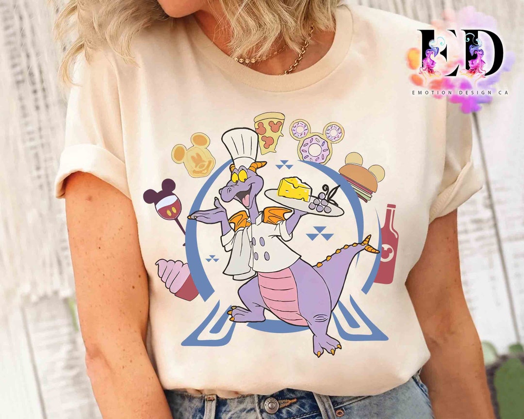Figment Chef Food and Drink Around the World T-shirt, Disney Epcot Food ...