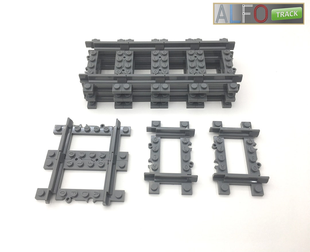 ALFO Track 16 Straight Quarter Rails for LEGO CITY Train - Etsy