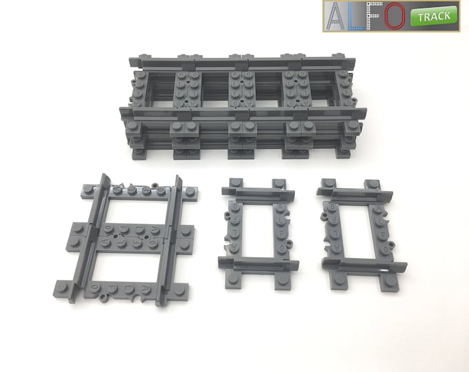 ALFO Track - 16 Quarter Straight Rails for LEGO CITY Train - Etsy