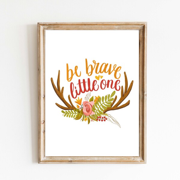 Be Brave Little One - Etsy