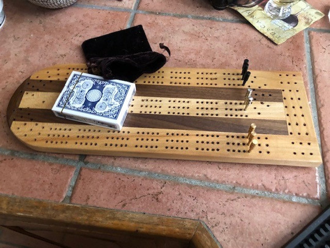 Large Cribbage Board - Etsy