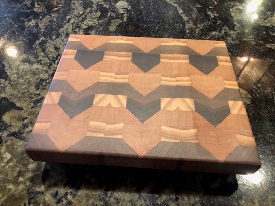 Geometric Cutting Board - Etsy