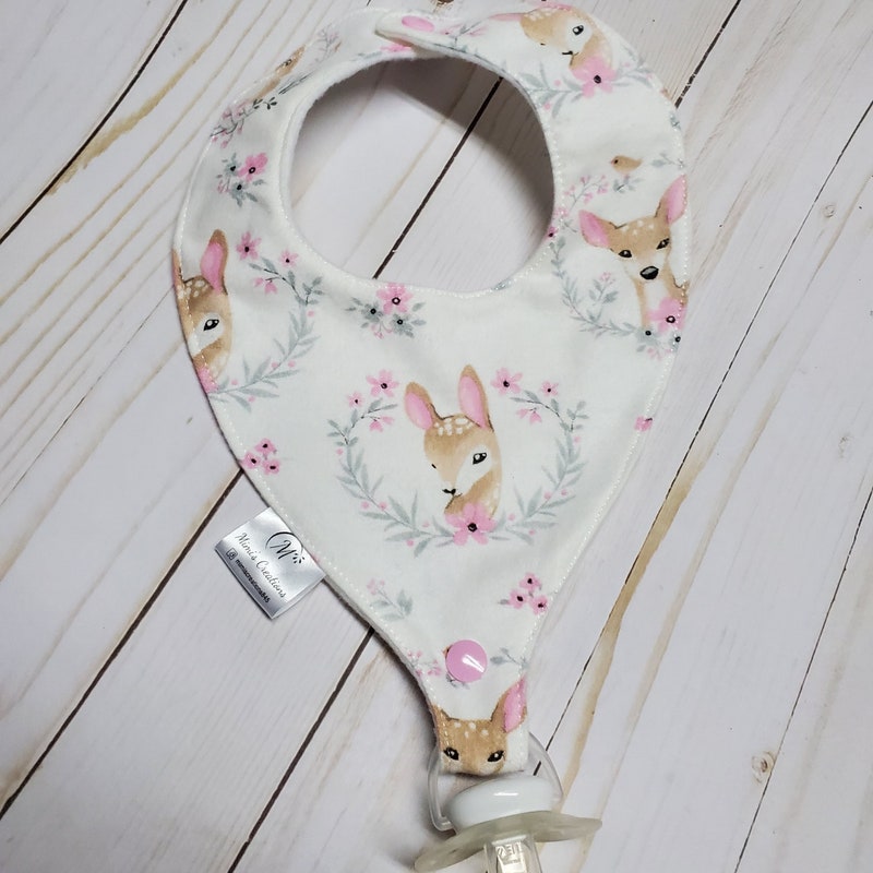 Pacifier Bib - Etsy