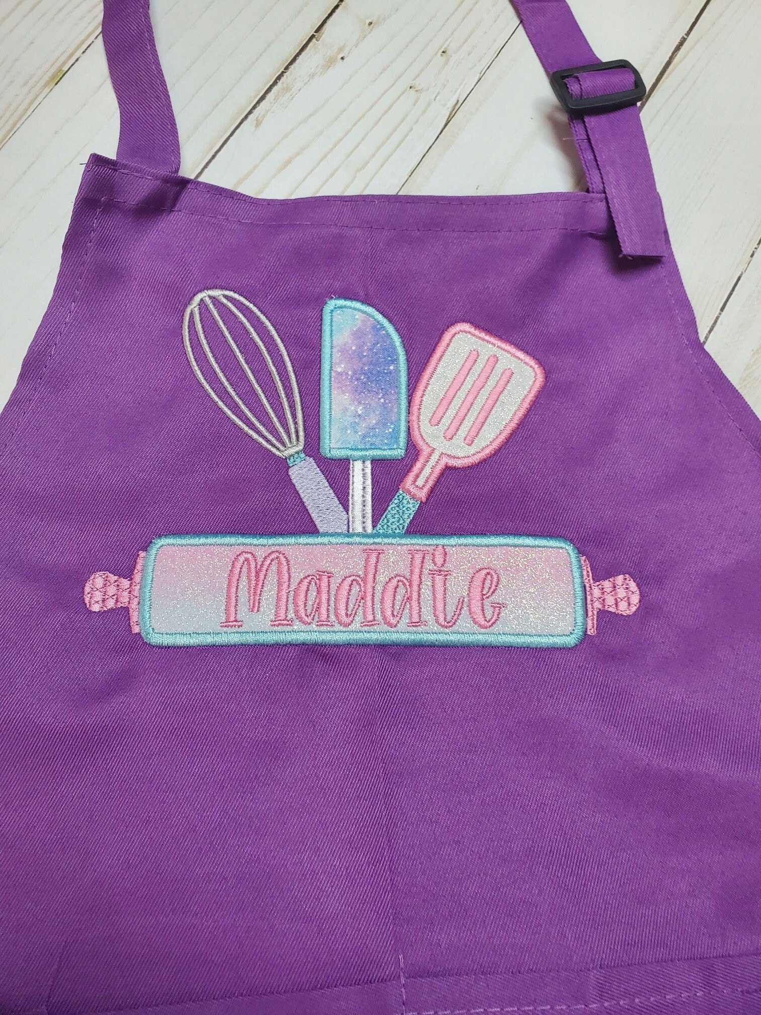 Personalized Kids Aprons/embroidered Kids Aprons/chef Aprons - Etsy